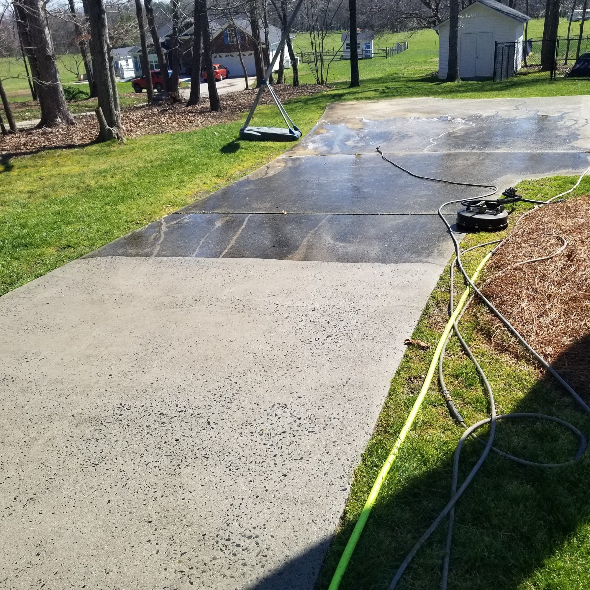 Concrete Cleaning | Simply Softwash Exterior Cleaning